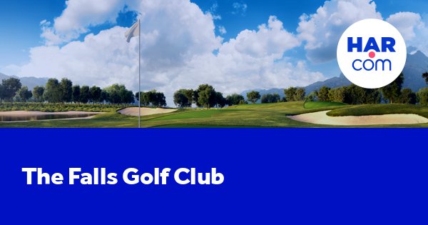 The Falls Golf Club, New Ulm, Texas 78950 - HAR.com