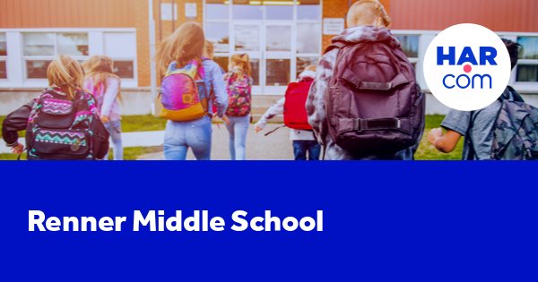 Renner Middle School Plano, TX - HAR.com