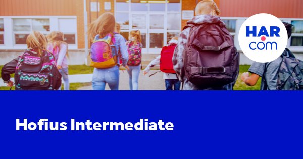 Hofius Intermediate Klein, TX - HAR.com