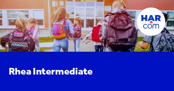 Rhea Intermediate FORNEY, TX - HAR.com