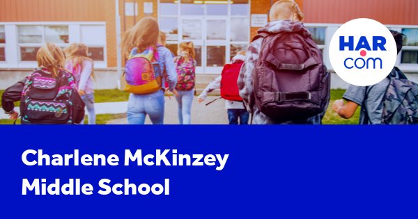 Charlene Mckinzey Middle School MANSFIELD, TX - HAR.com